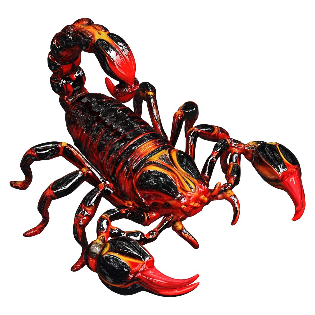 Robot Scorpion 3D Model for VRay, Corona | CGMood