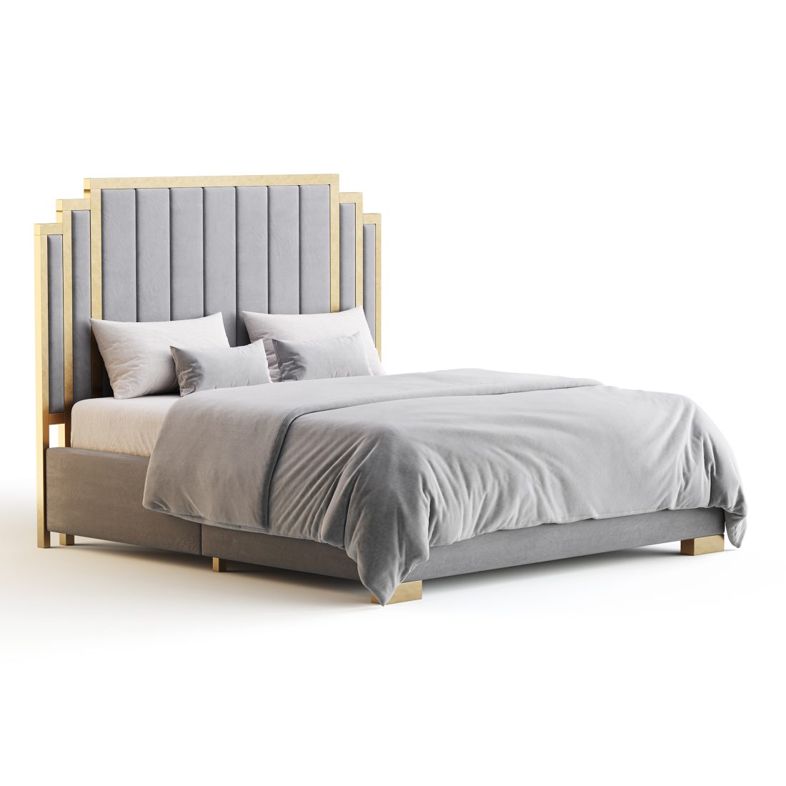 Howe King Size Bed - 3D Model for Corona