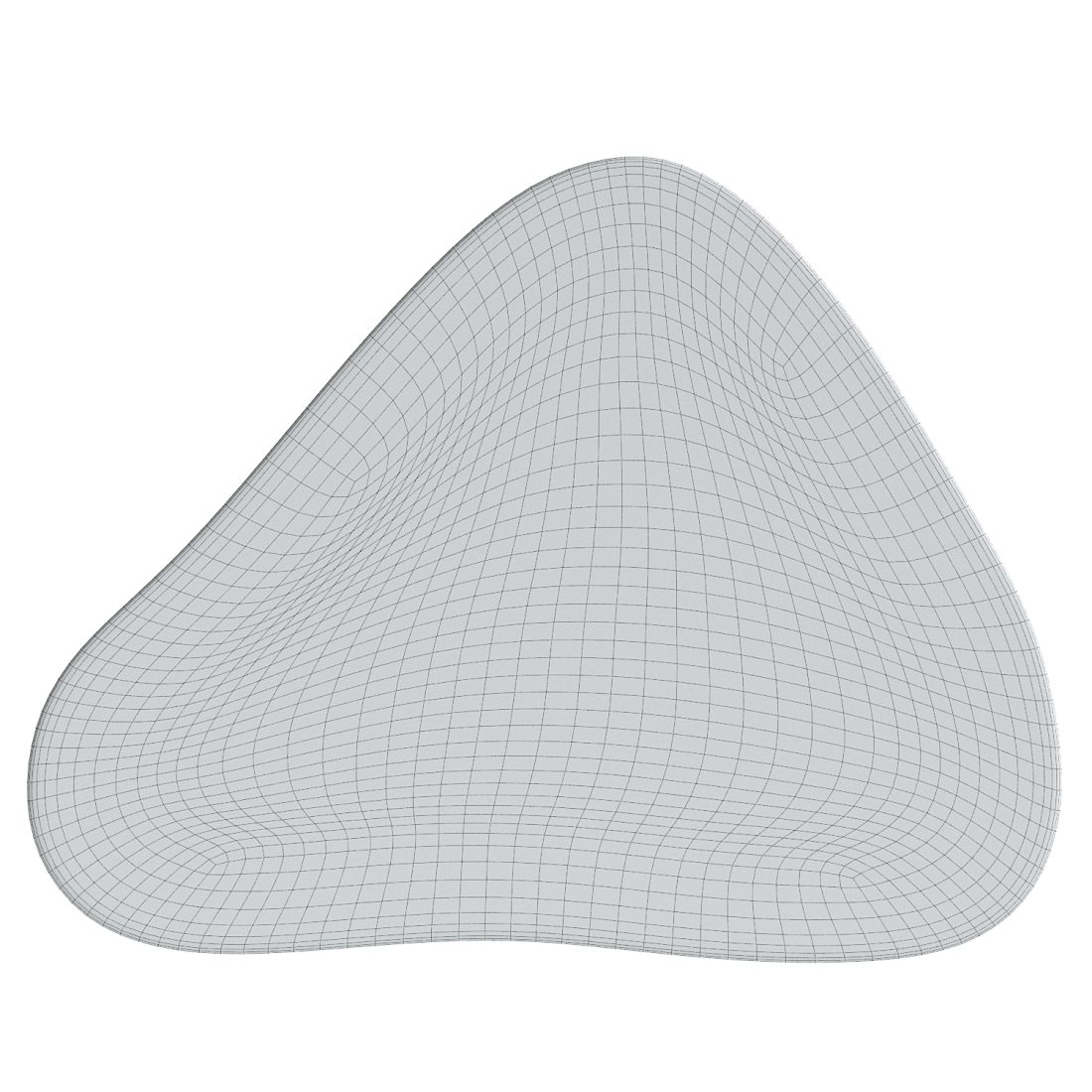 Puddle 03 Area Rug - 3D Model for VRay, Corona