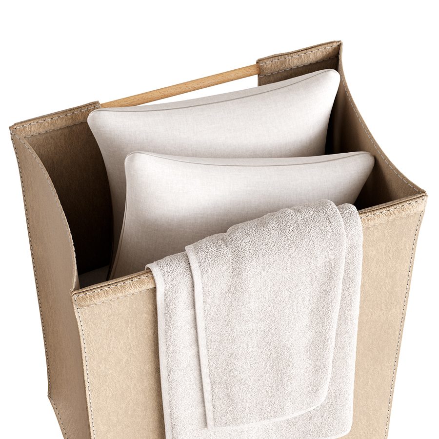 Laundry Baskets By Linenline - 3D Model for Corona
