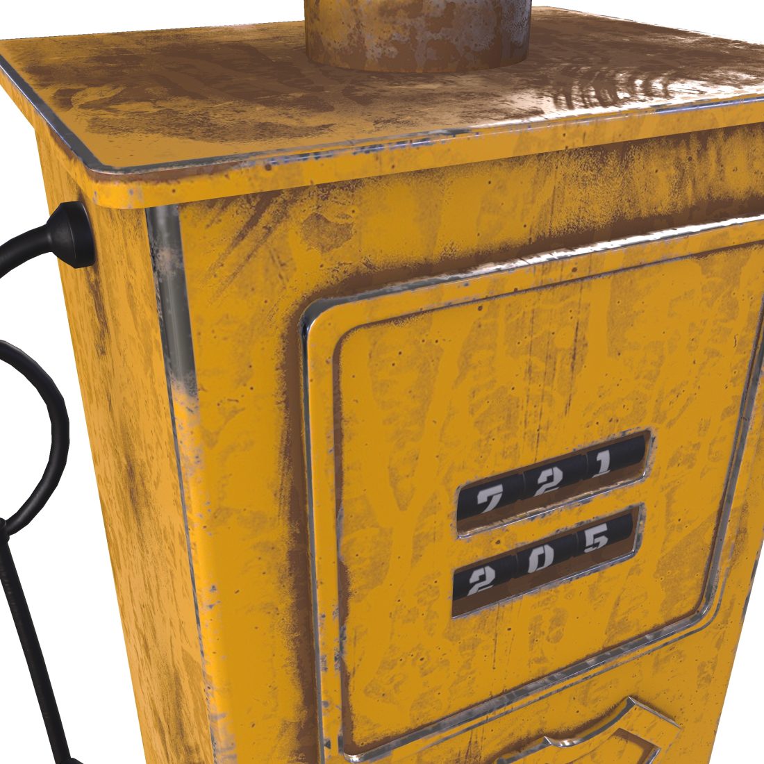 Gas Station Clock 3D Model for VRay | CGMood