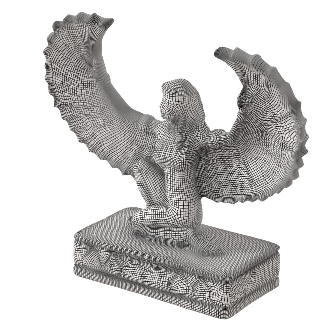 Egyptian Figurine Goddess Isis 3D Model for VRay | CGMood