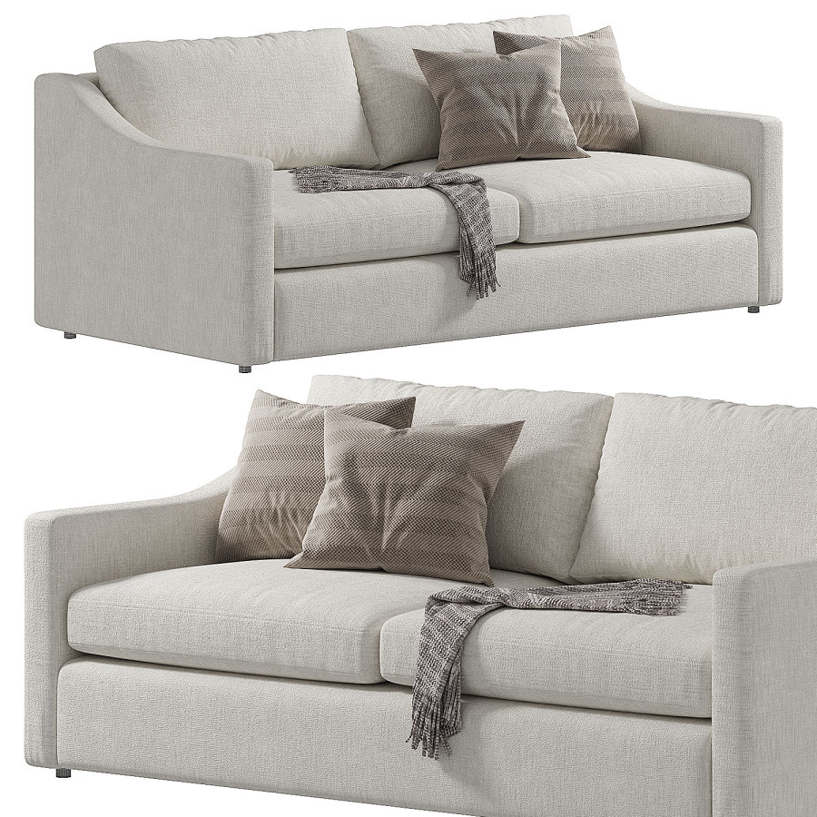 Ashby Sofa By Arhaus 3D Model for Corona | CGMood