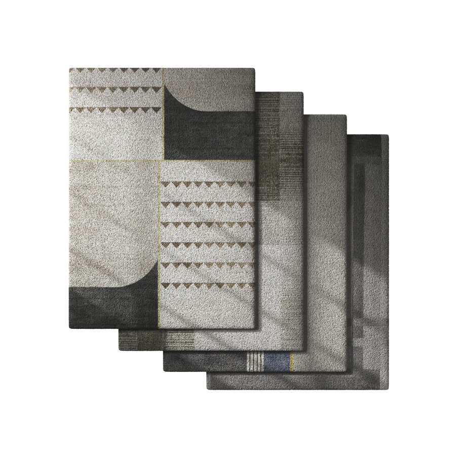 Rug Set 19 - 3D Model for Corona
