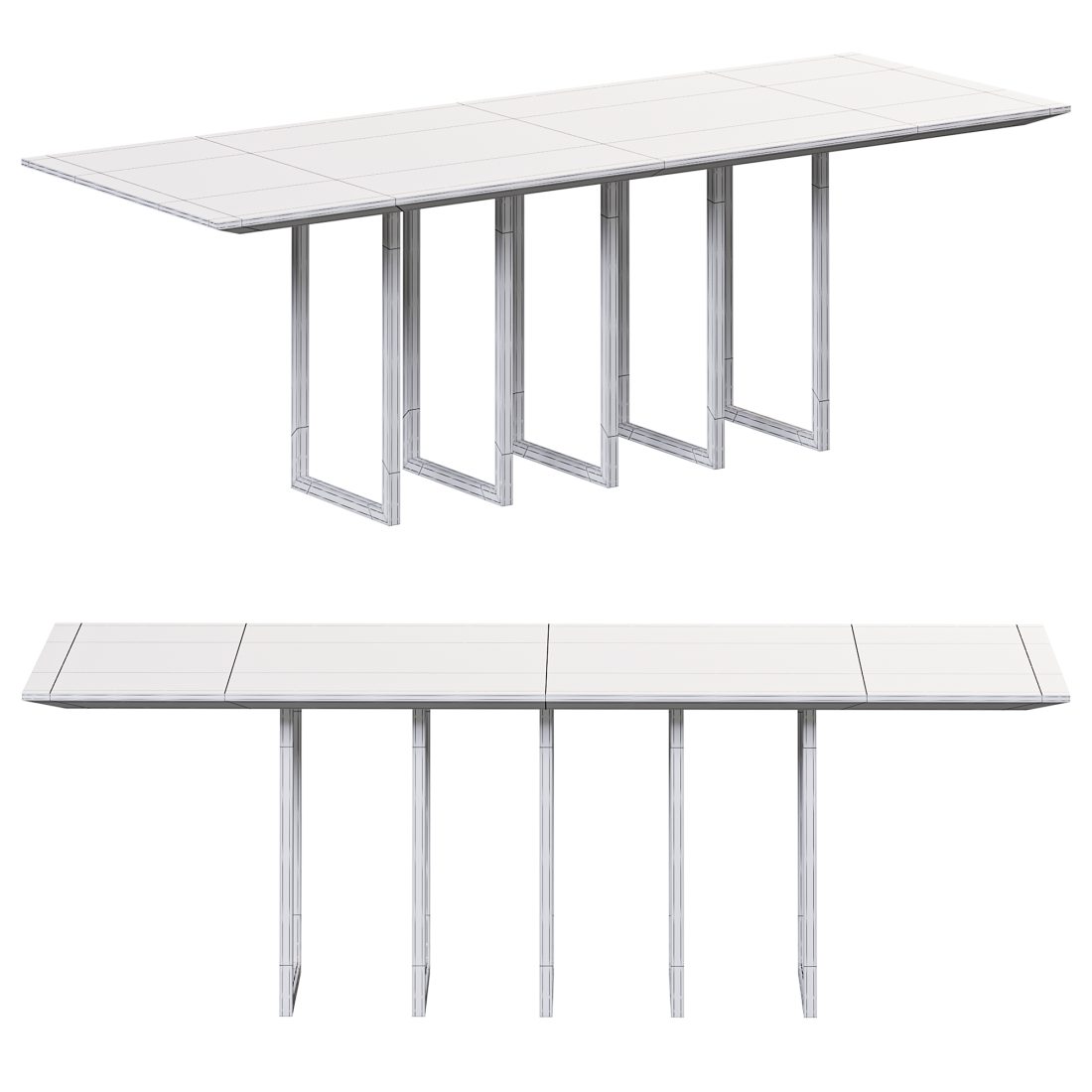 Slender Dining Table By Stylishclub - 3D Model for Corona