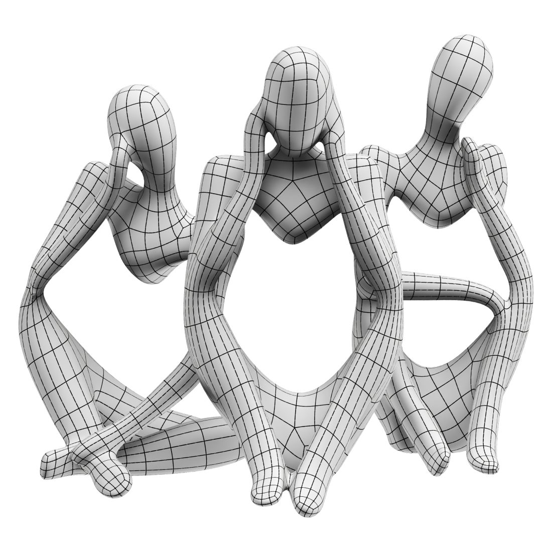Sculpture 3D Model for VRay, Corona | CGMood
