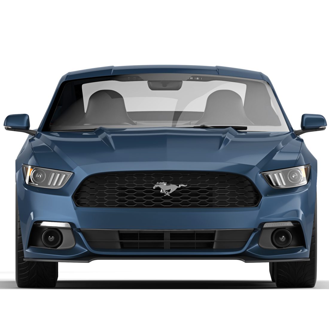 Ford Mustang 2015 3D Model for VRay | CGMood