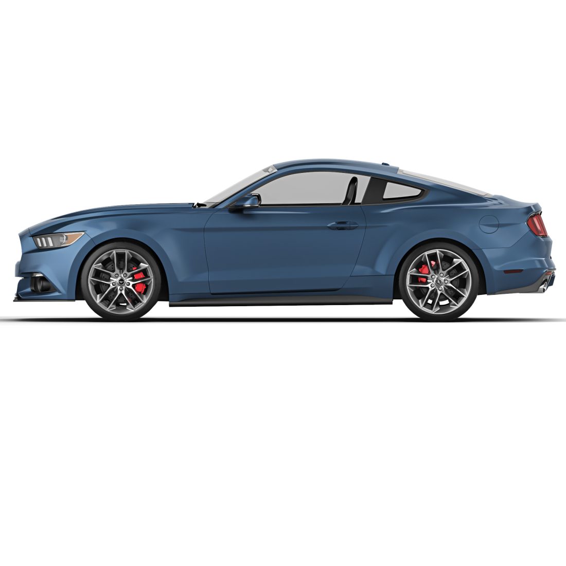 Ford Mustang 2015 3D Model for VRay | CGMood