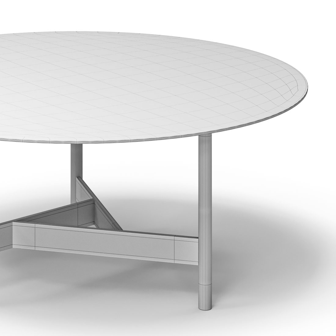 Agos Table - Fiam 2 3D Model for Corona | CGMood