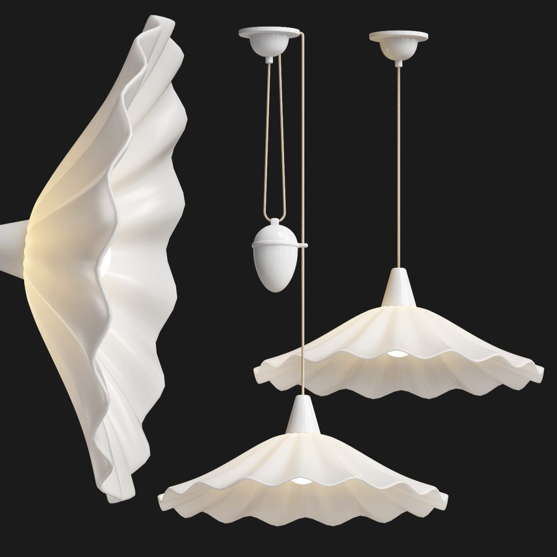 Christie Pendant Light 3D Model for VRay | CGMood