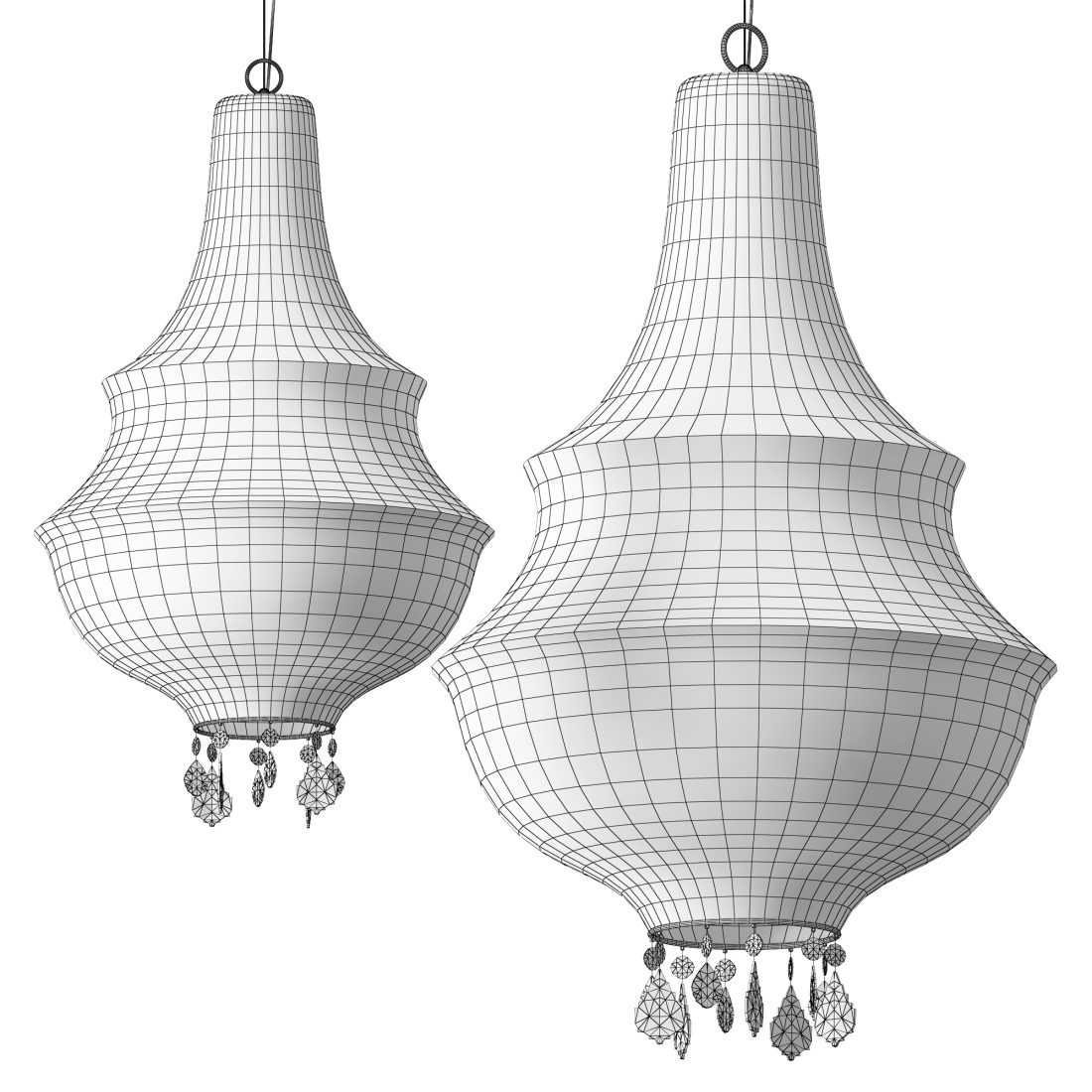Lady D Pendant Light 3D Model for VRay | CGMood