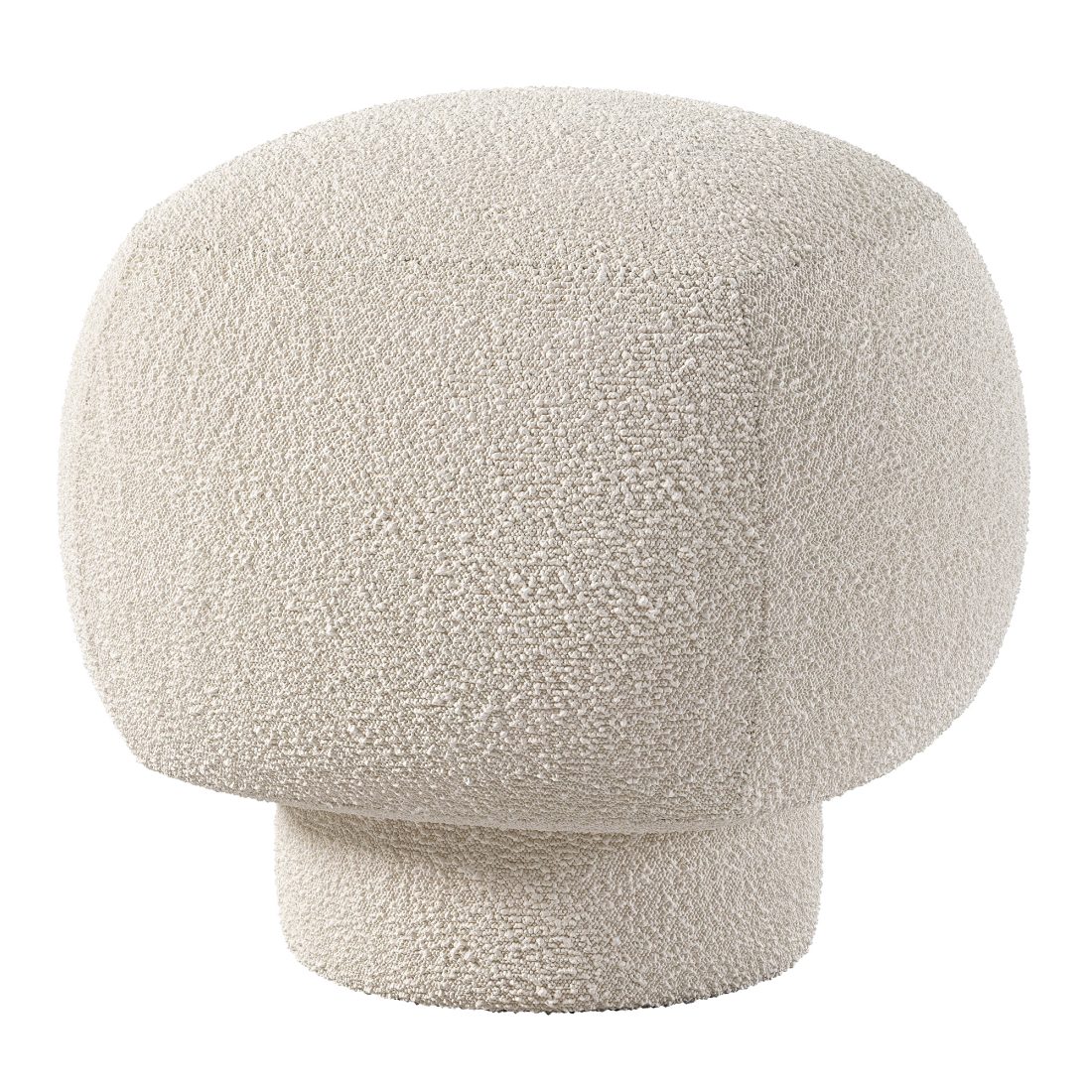 Pouf Koto Cozy Ivory - 3D Model for Corona