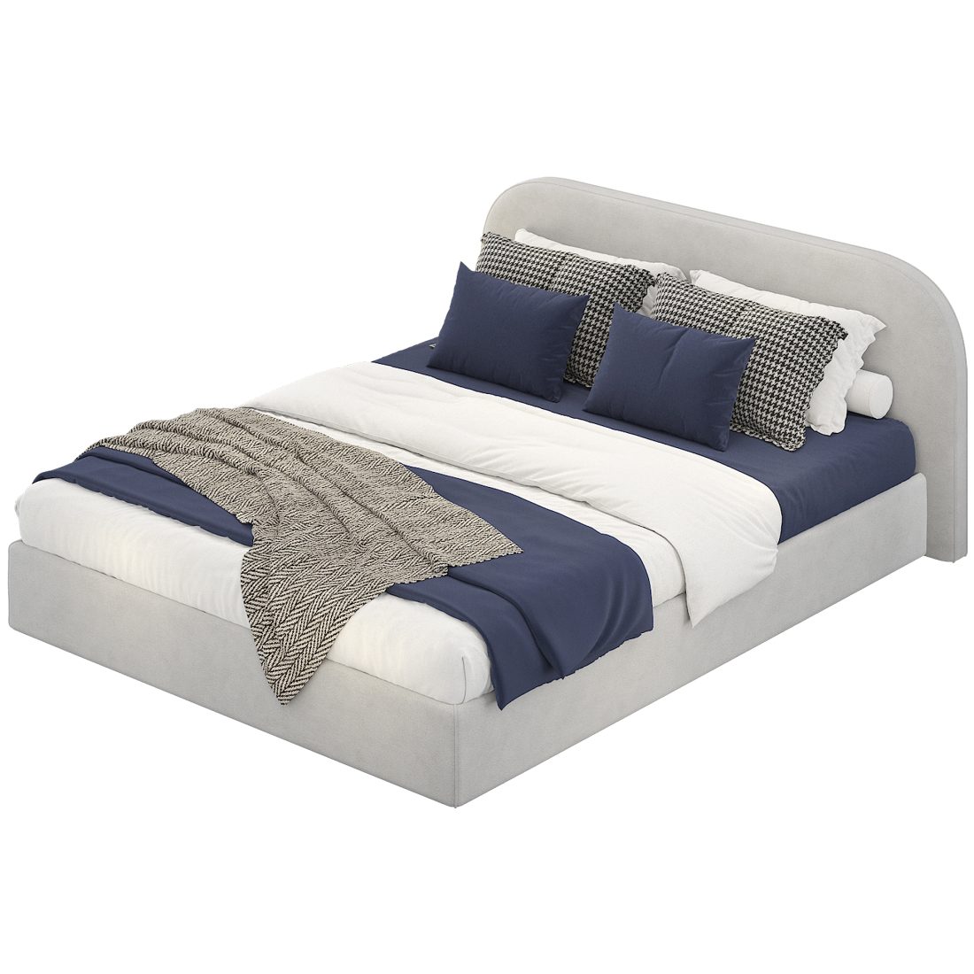 Lavist Konor Bed 3D Model for VRay, Corona | CGMood