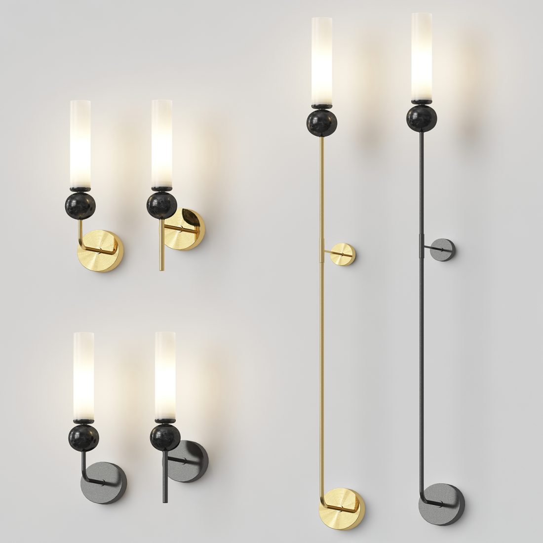 Delie Wall Lamp 3D Model for VRay | CGMood