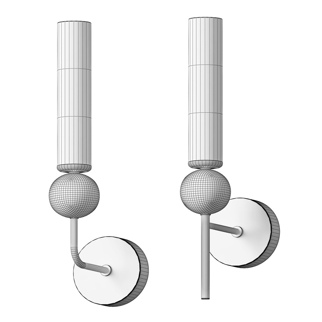 Delie Wall Lamp 3D Model for VRay | CGMood