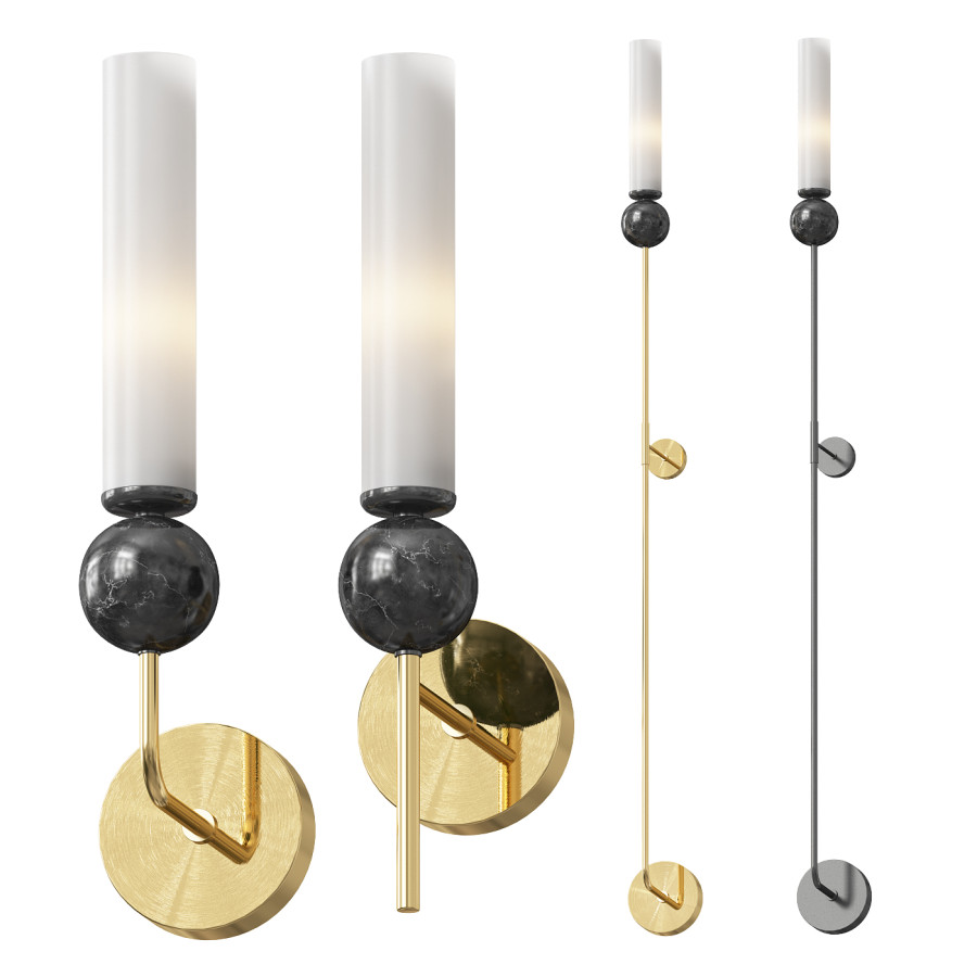 Delie Wall Lamp 3D Model for VRay | CGMood