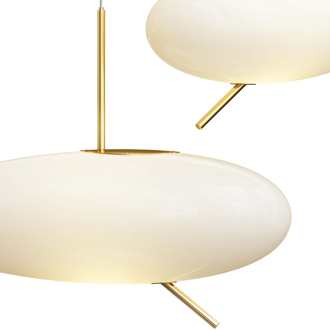 Pebbles Pendant Light - 3D Model for VRay