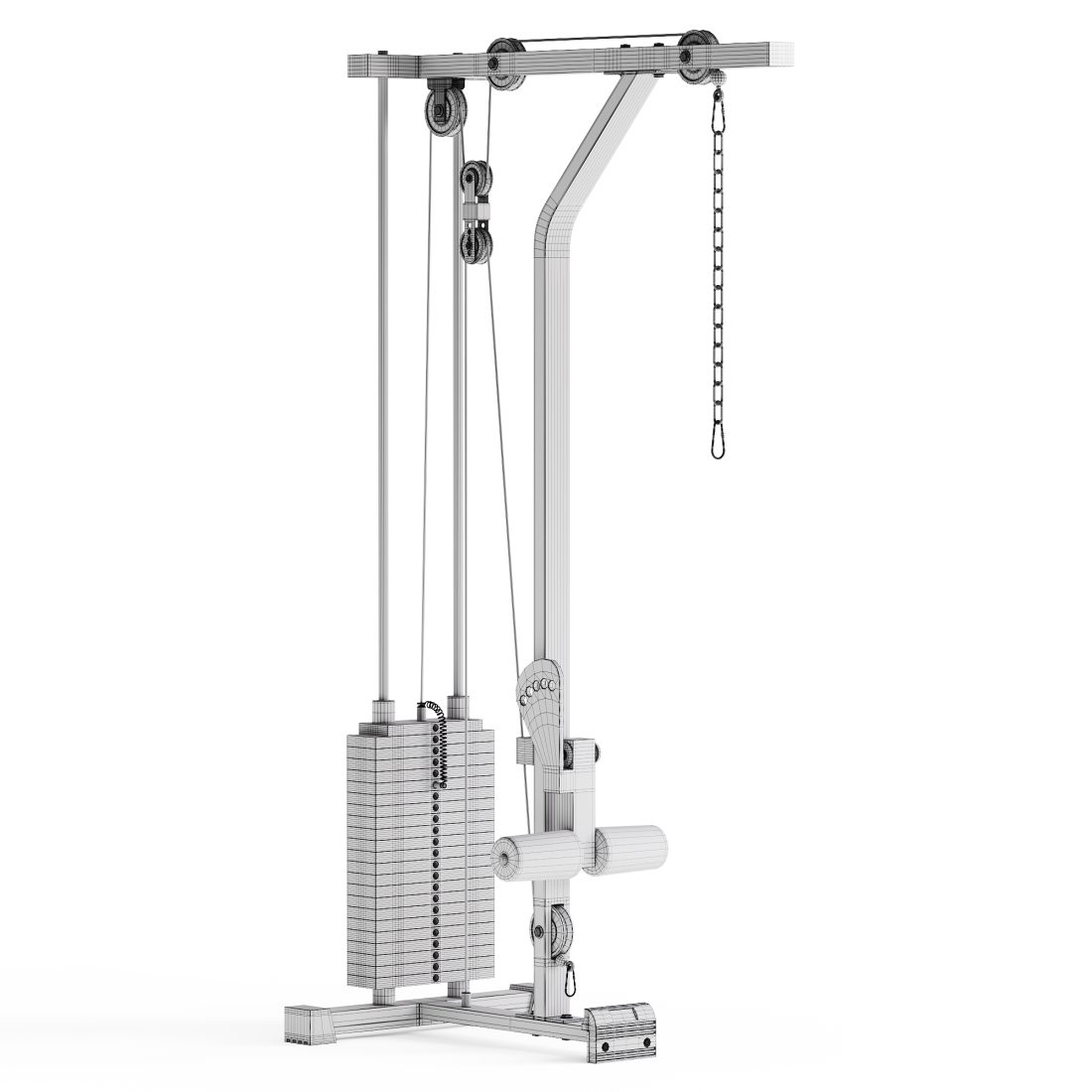 Atx Lat Machine - 3D Model for Corona