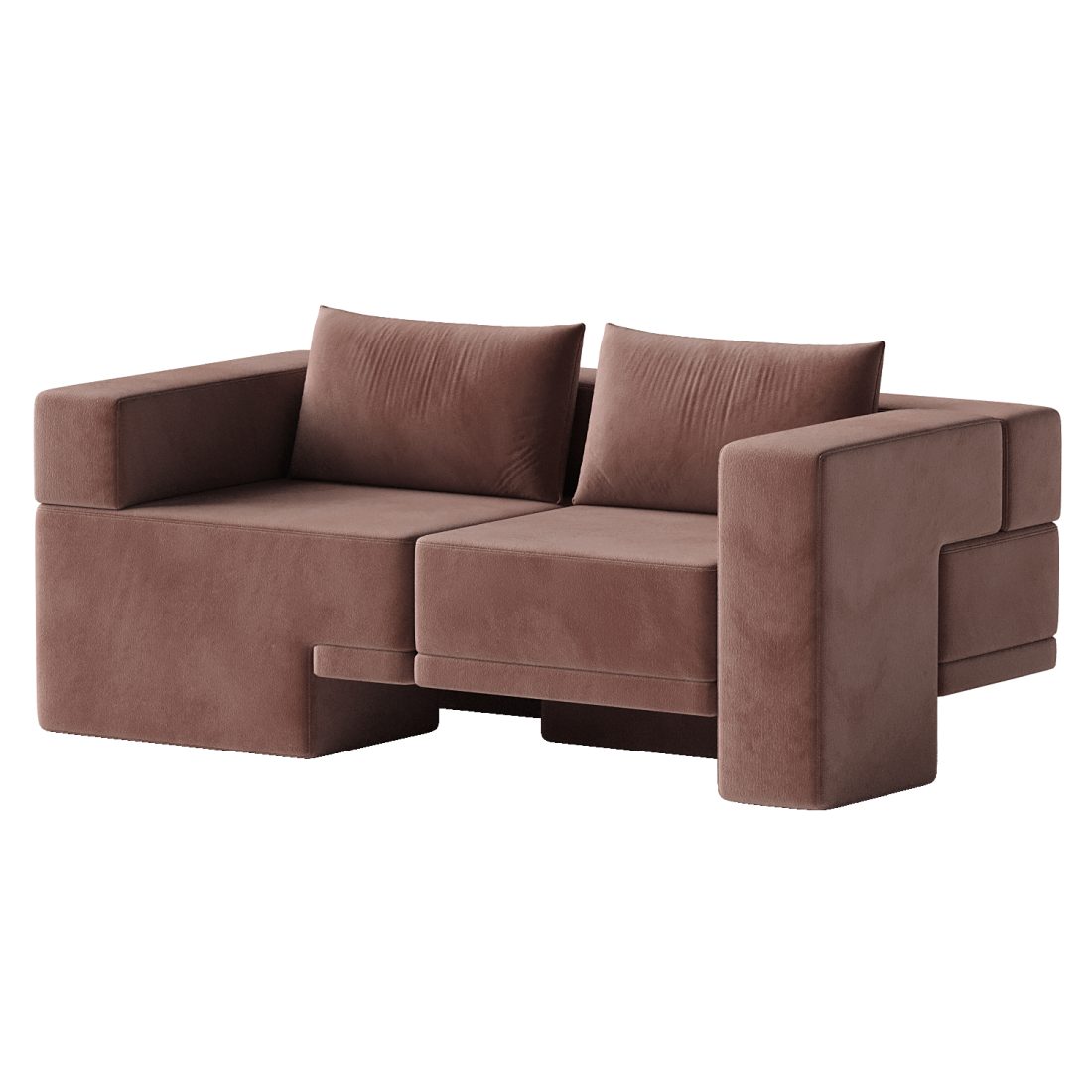 Sarsen Loveseat 3D Model for VRay, Corona | CGMood
