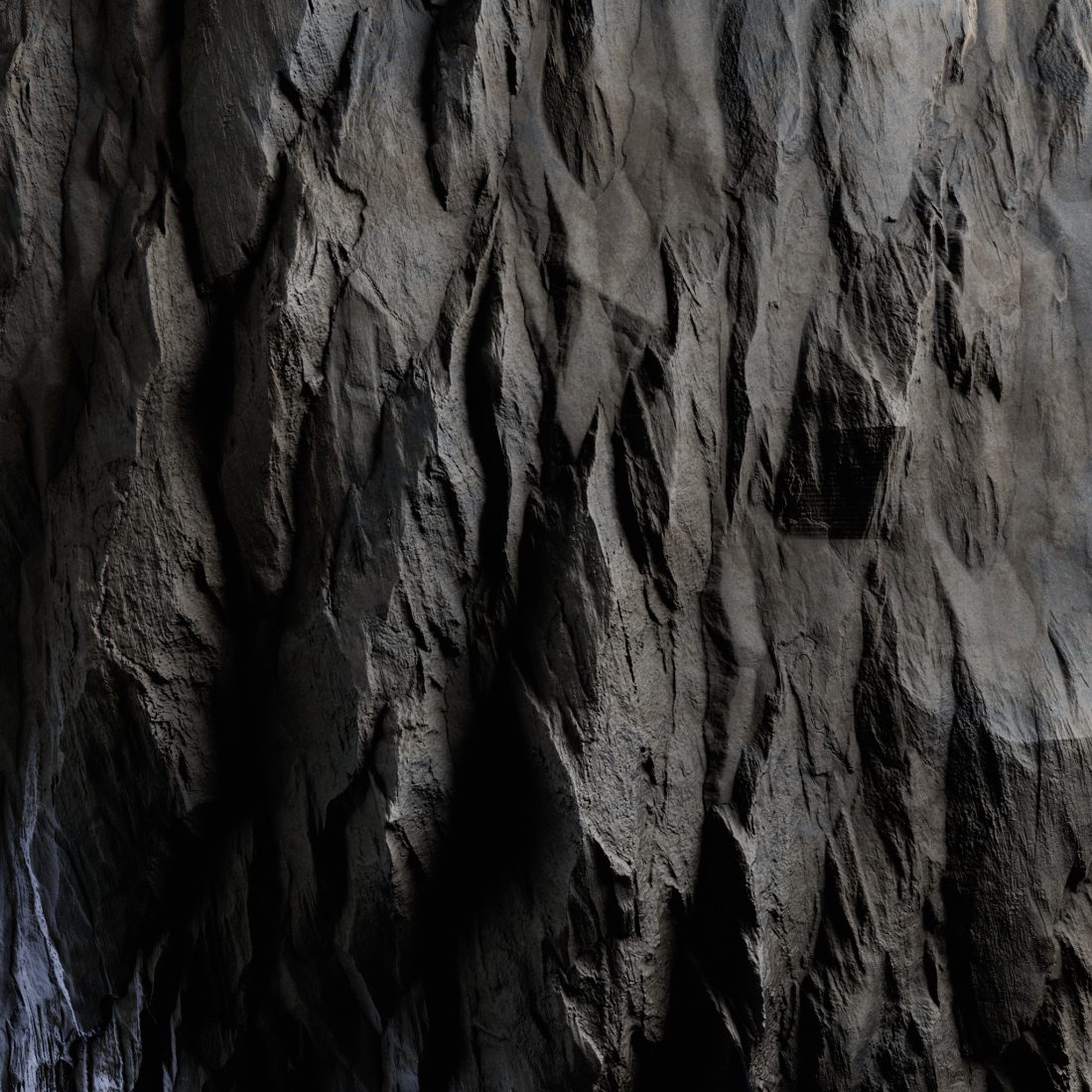 H133 Rock Cliff | PBR | 4K | Seamless | +SBSAR - 3D Model for VRay, Corona
