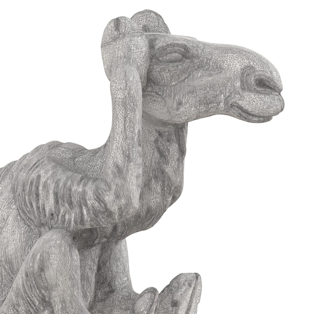 Egyptian Figurine Of A Camel - 3D Model for VRay
