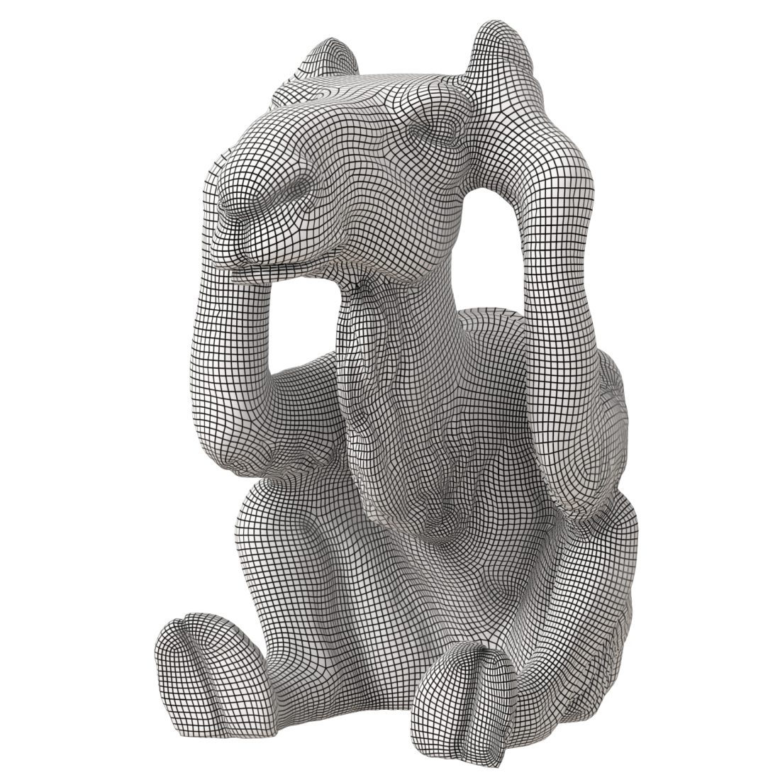 Egyptian Figurine Of A Camel - 3D Model for VRay