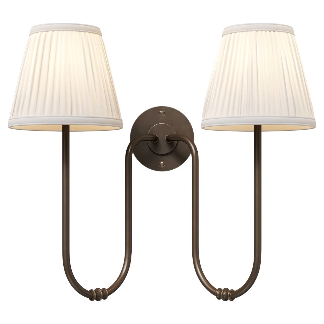 Urban Electric Double Sconce Belle Meade - 3D Model for VRay, Corona