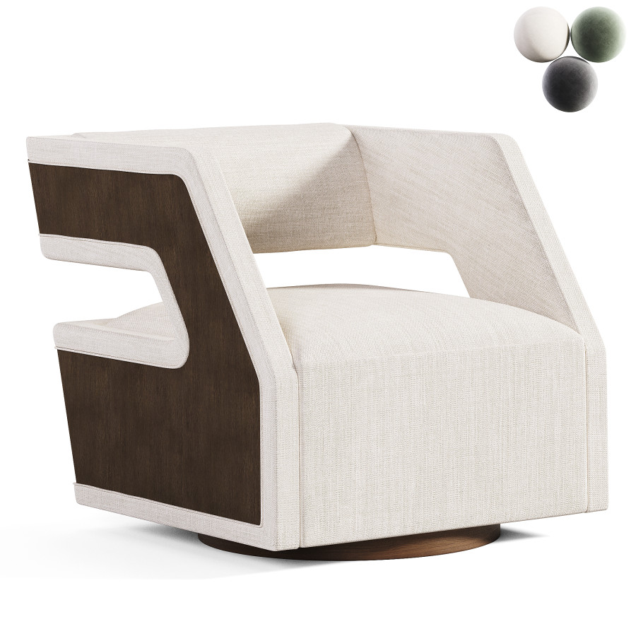 Vanguard Furniture Cove Chair In Havana 3D Model for Corona | CGMood
