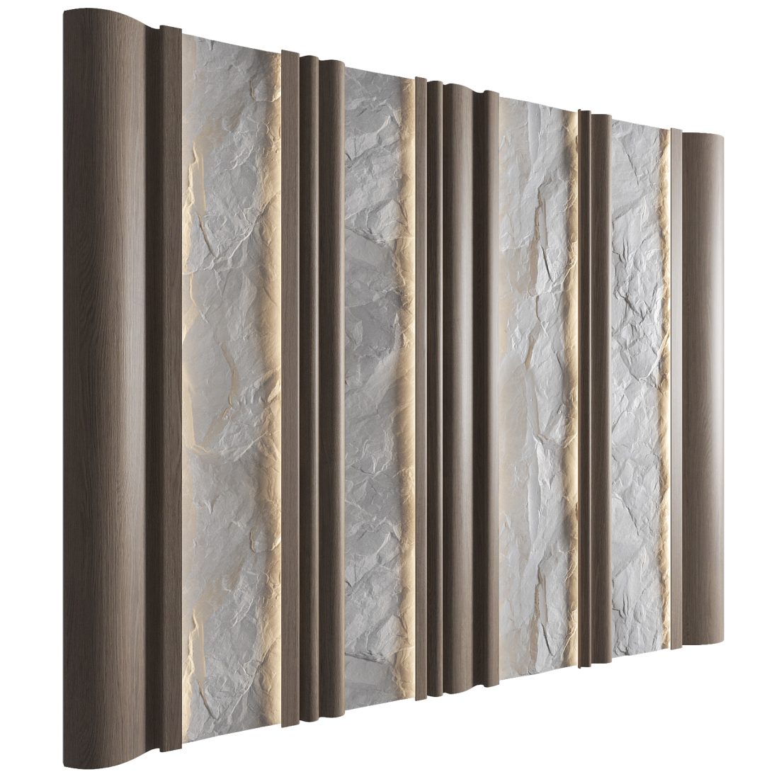Wall Panel Decor 241 3D Model for VRay, Corona | CGMood