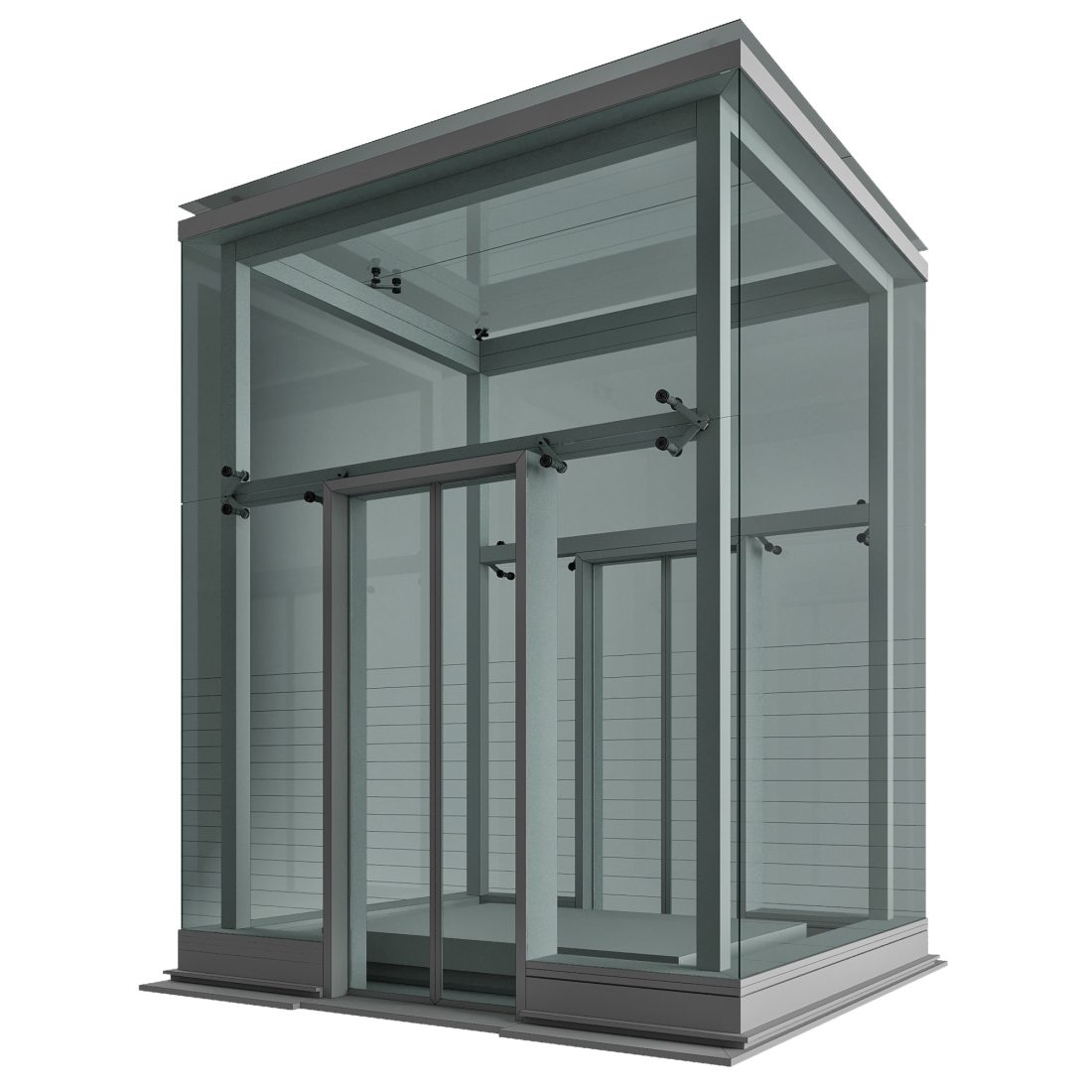 Elevator(underground) No9 3D Model for VRay, Corona | CGMood