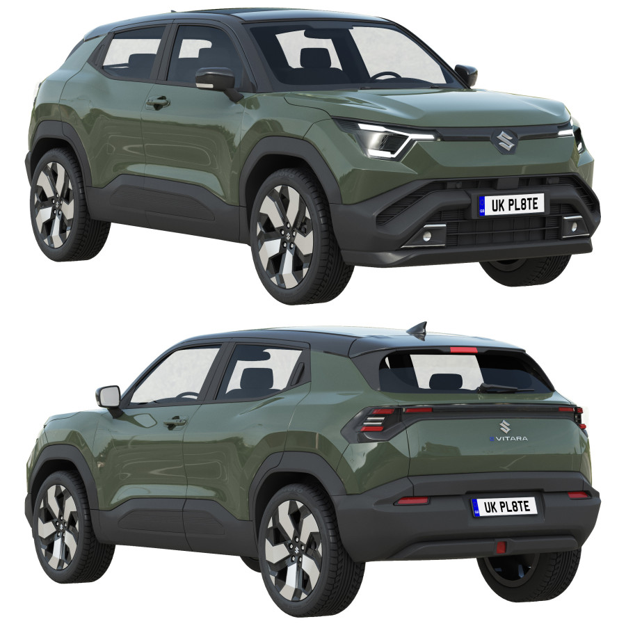 Suzuki E Vitara 2025 3D Model for VRay | CGMood