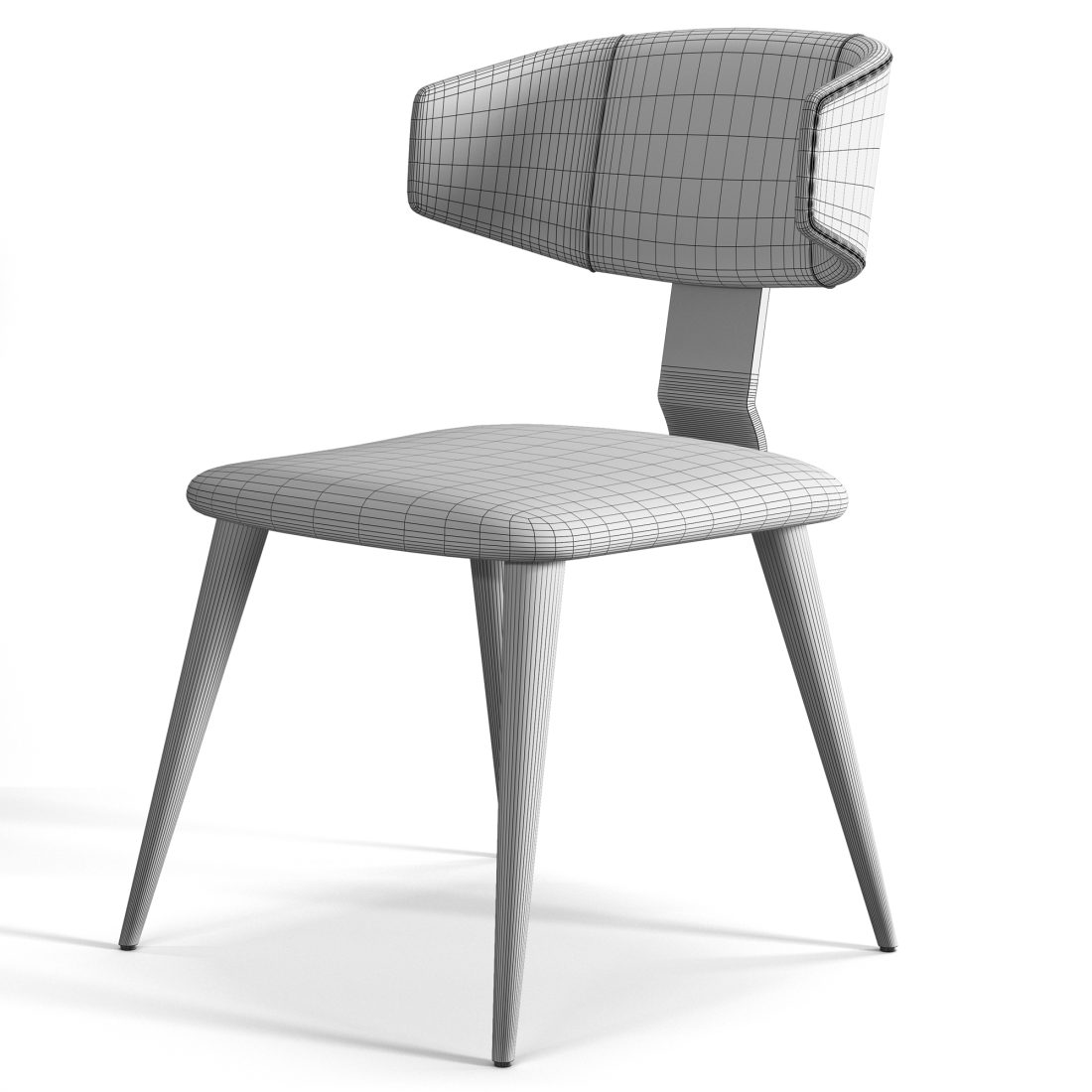 Neo Modern Cafe And Coffee Shop Chair 3D Model for Corona | CGMood