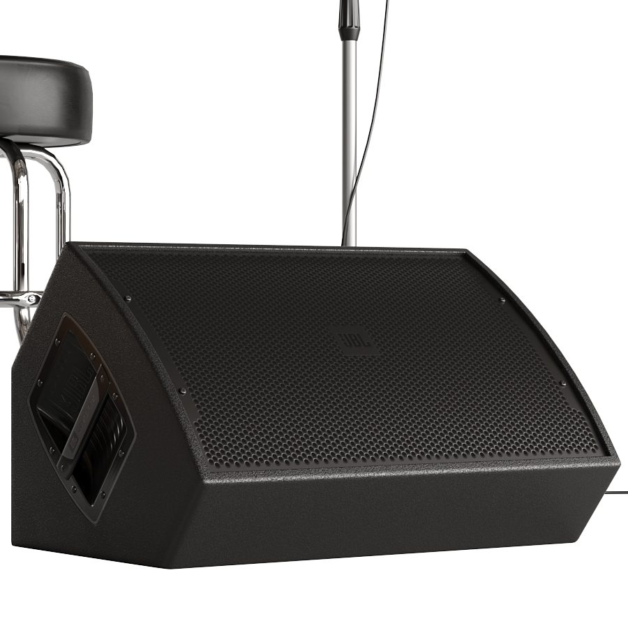 Guitar And Amplifier Set 3D Model for Corona | CGMood