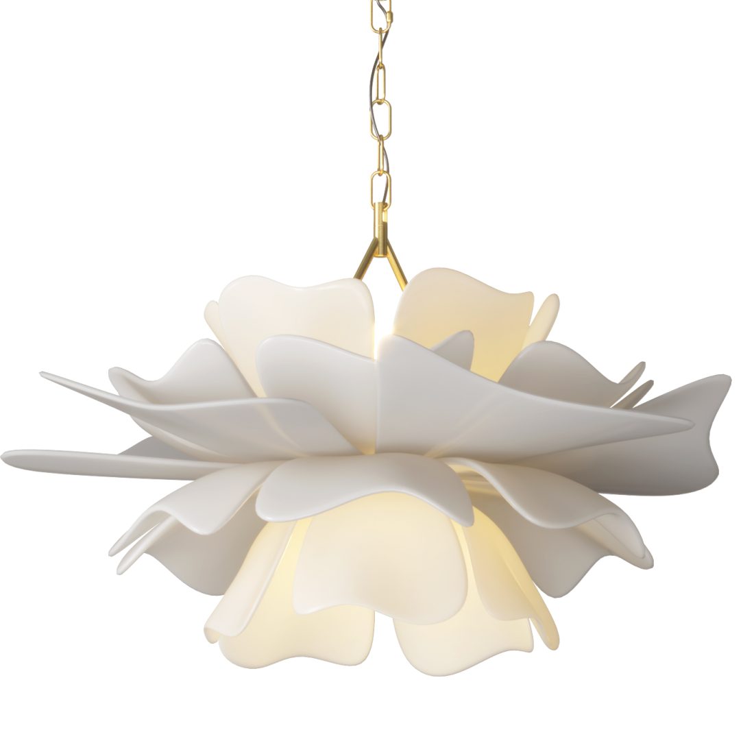 Acrylic Flower Pendant Lighting 3D Model for VRay | CGMood