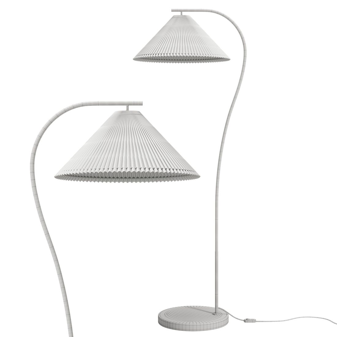 Urban Outfitters Sanna Floor Lamp - 3D Model for Corona