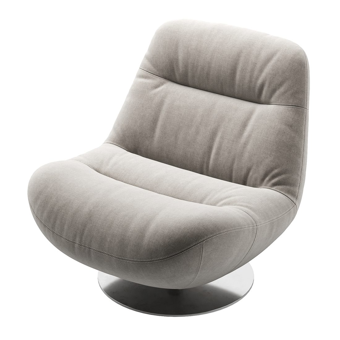Manarola Swivelling Armchair - 3D Model for Corona