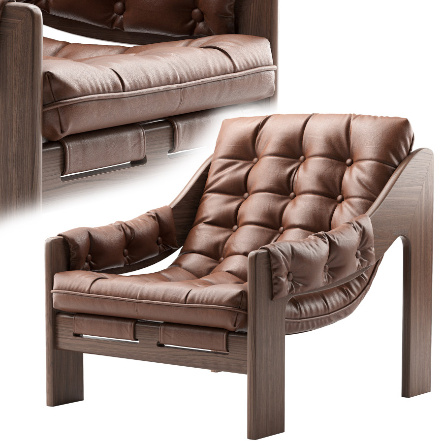 Halston Chair - 3D Model for Corona