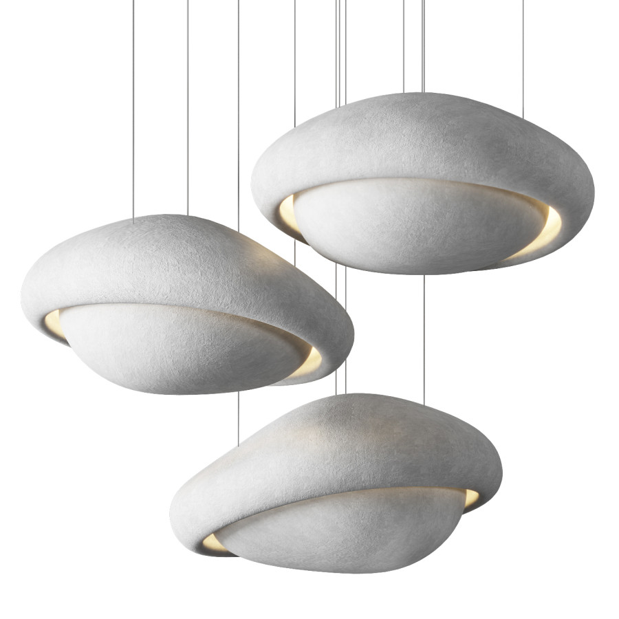 Oreshki Pendant Lamps By Alehno - 3D Model for VRay