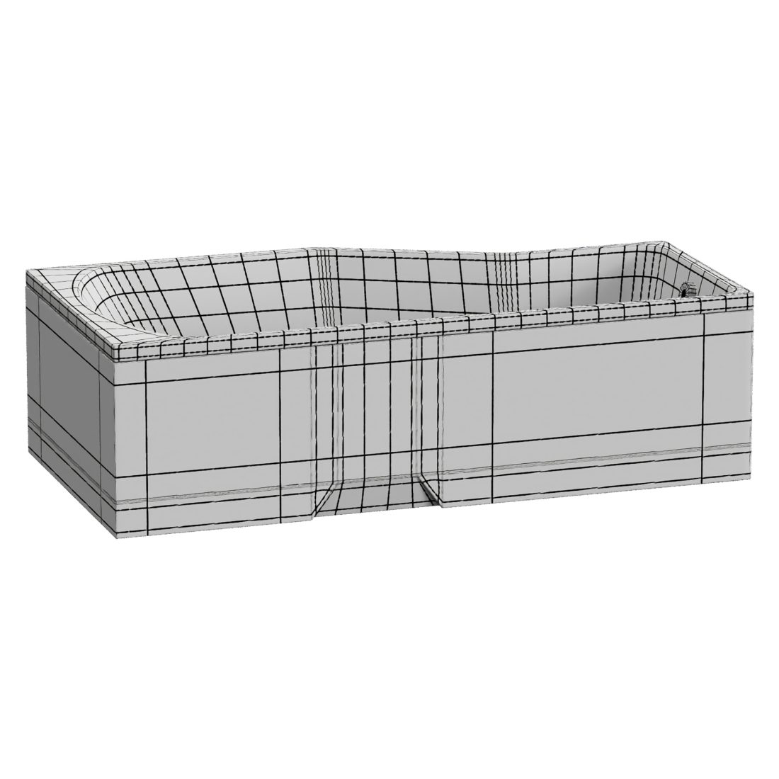 Stworki Kronborg Krill Bath 3D Model for VRay, Corona | CGMood