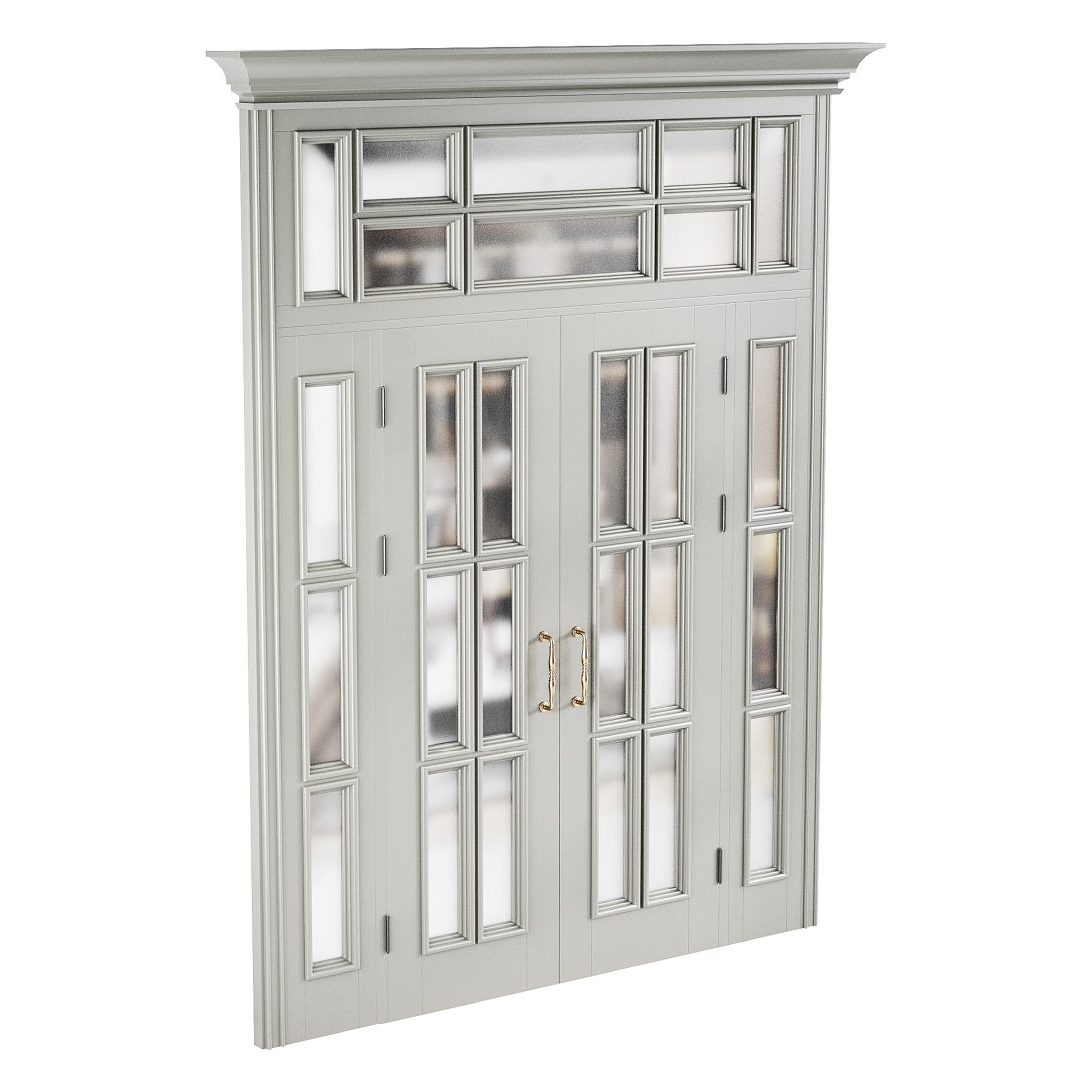 Modern Entrance Door 19 - 3D Model for Corona