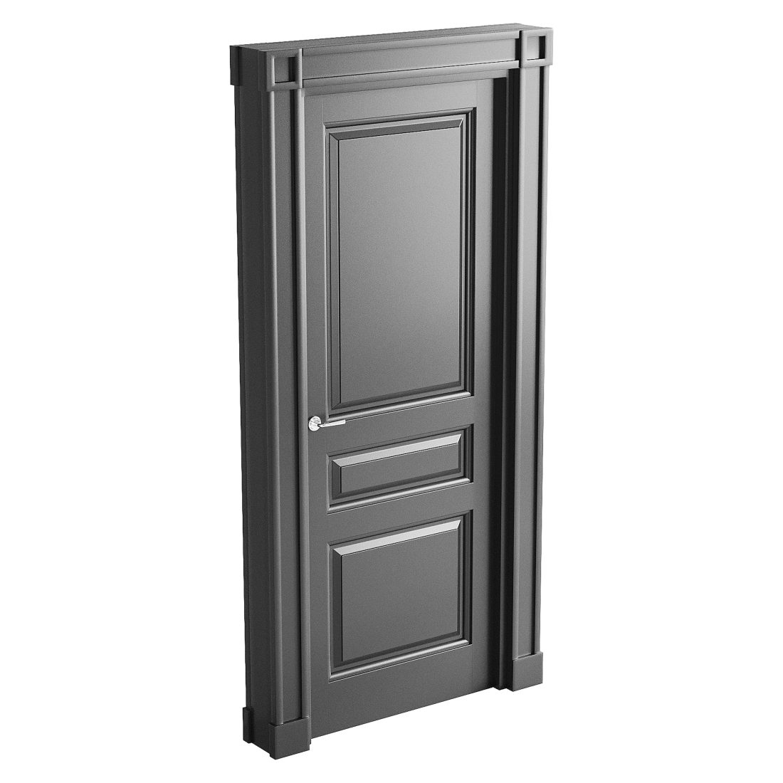 Modern Entrance Door 32 - 3D Model for Corona