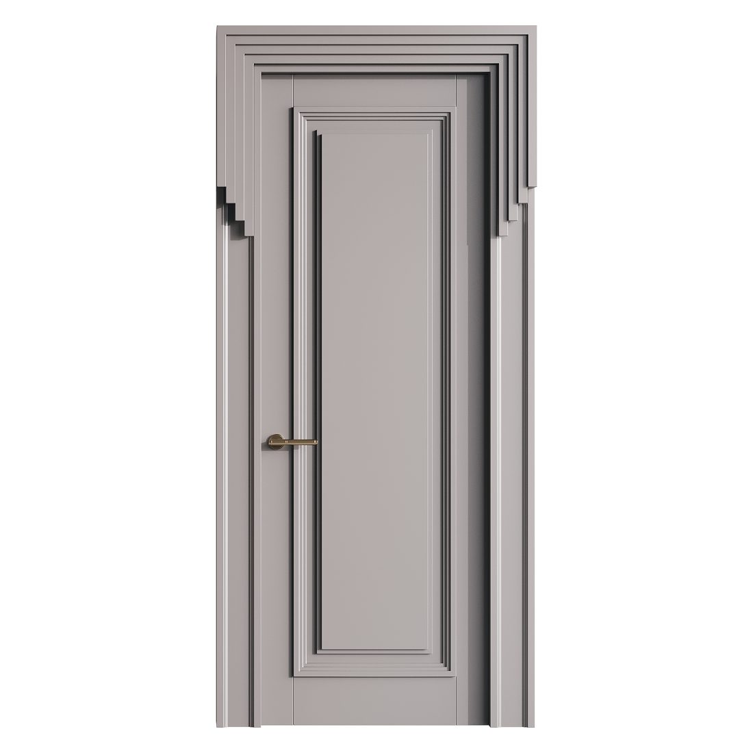 Modern Entrance Door 48 - 3D Model for Corona