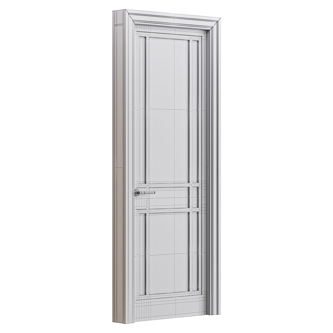 Modern Entrance Door 50 - 3D Model for Corona