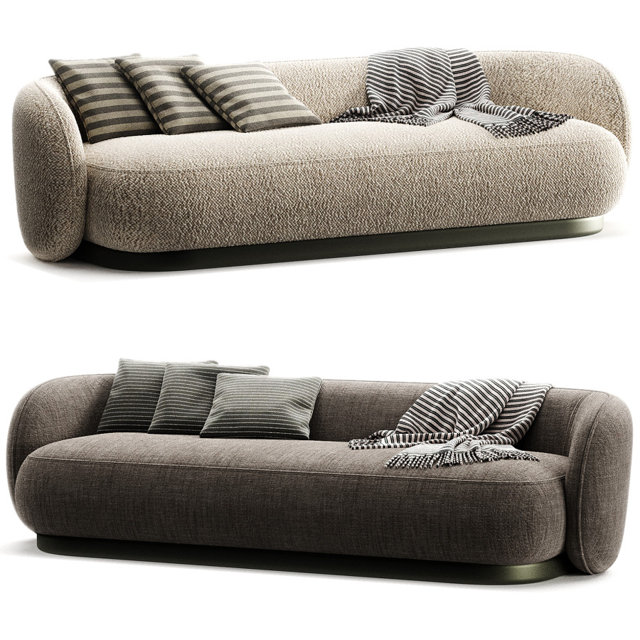 Omega Sofa S By Able 3D Model for Corona | CGMood
