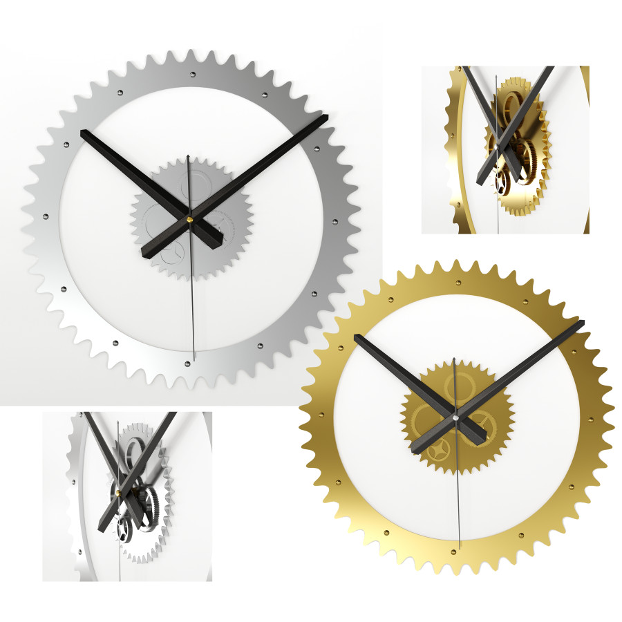 Industrial Wall Clock 3D Model for Corona | CGMood