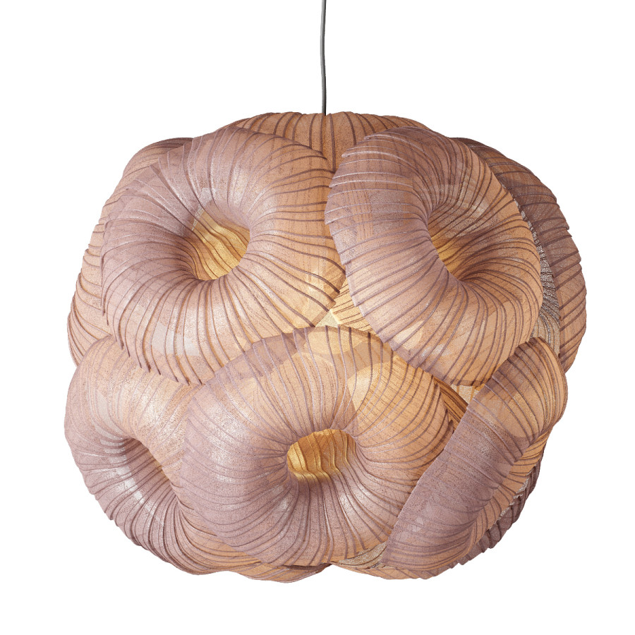 Modern Fabric Pendant Plain Light - 3D Model for VRay