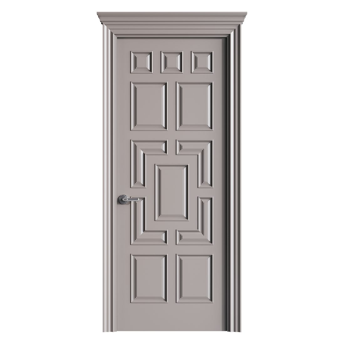 Modern Entrance Door 61 - 3D Model for Corona