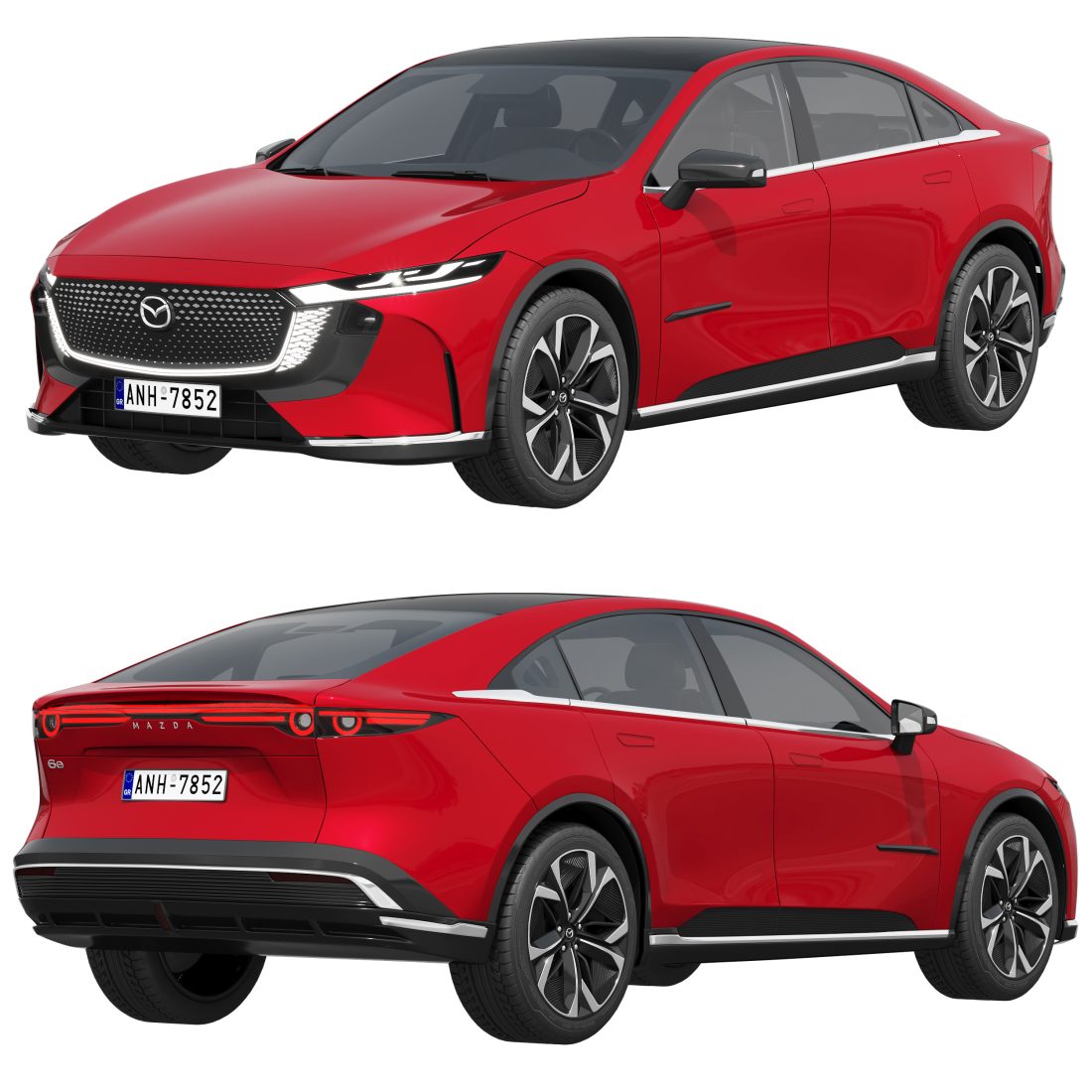 Mazda 6e 2026 3D Model for Corona | CGMood