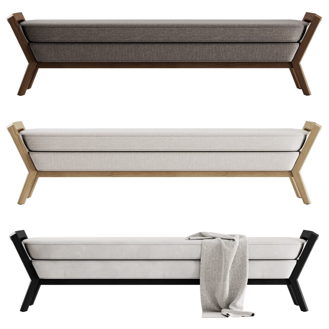 Aaron Bench By Douglas Levine 3D Model for VRay | CGMood