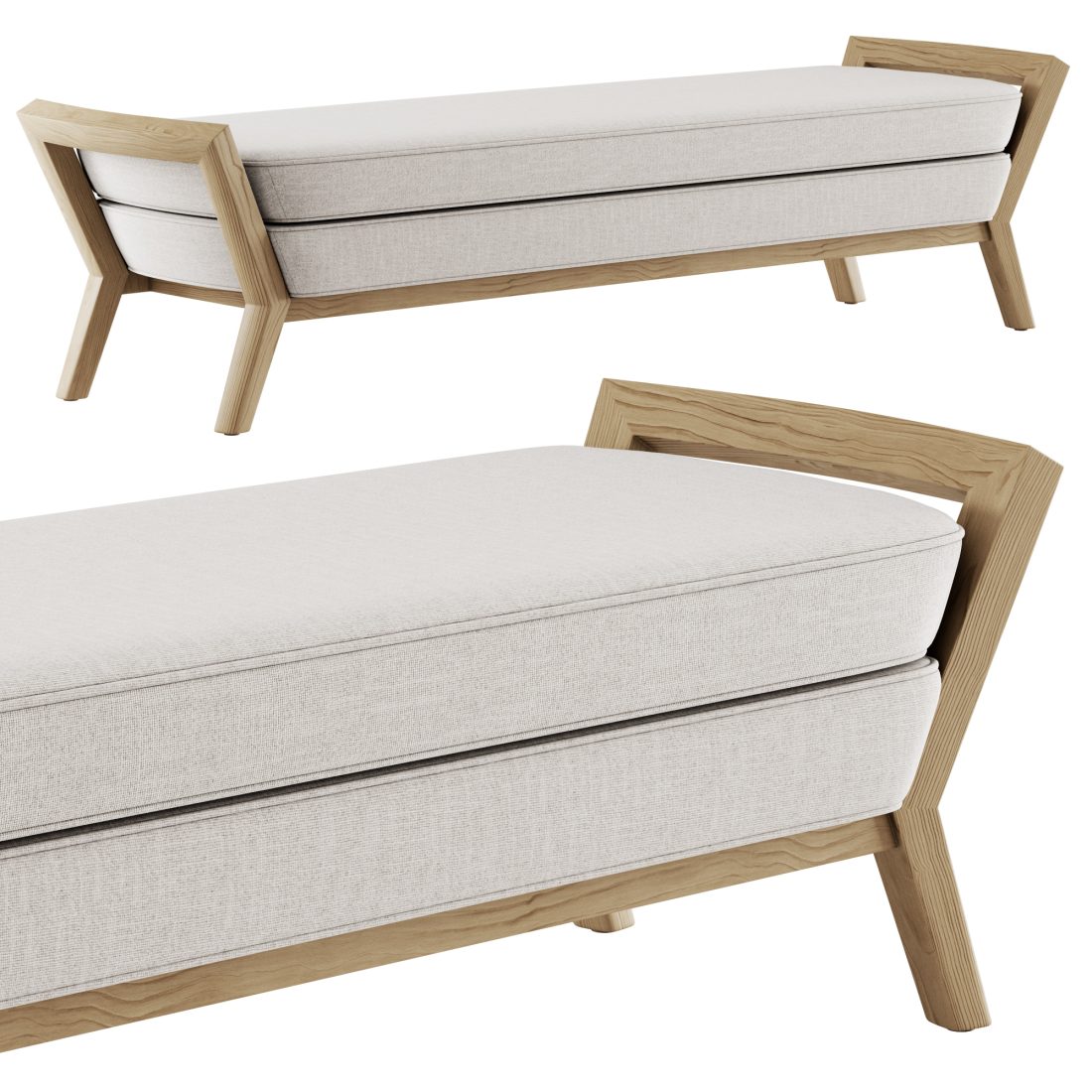 Aaron Bench By Douglas Levine 3D Model for VRay | CGMood